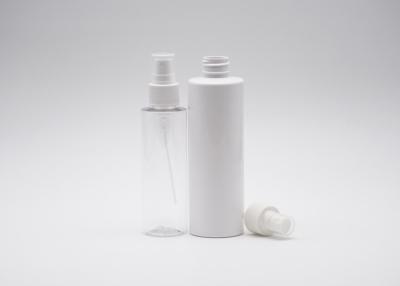 China 50ml Cosmetic Transparent Plastic Spray Bottle White Empty Fine Mist Spray Bottle for sale