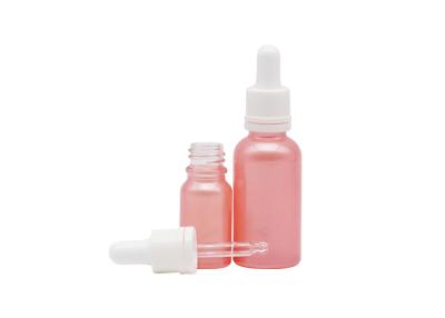 China Empty Glass Dropper Bottle Various Colors Essential Oil Bottle With Different Droppers for sale