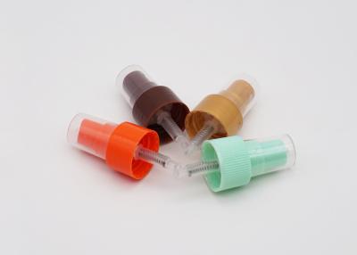 Cina Pompa su ordinazione dello spruzzo del cappuccio della foschia del profumo della pompa fine cosmetica variopinta dello spruzzatore mezza in vendita