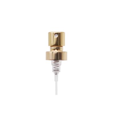 China De Pomp van de de Mistspuitbus van het aluminiumparfum voor Hoofd van de Flessen het Lichte Gouden Nevel Te koop
