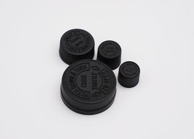 Cina Cappuccio di plastica 18mm della prova del bambino di CRC della vite costolato per le bottiglie in vendita
