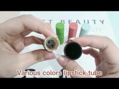 Exquisite  Press Pop Reusable Refillable Empty Lipstick Tube