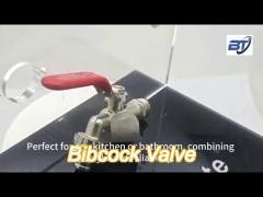 3 /4 or 1/2  inch  brass ball valve garden tap outdoor bibcock valve