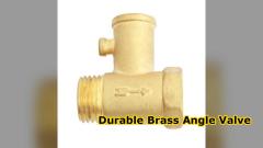 Durable Brass Angle Valve for Reliable Water Flow Control