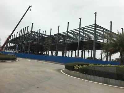 China Construcción multi de las instalaciones educativas del edificio de marco de acero de la historia Q345 con los componentes prefabricados en venta