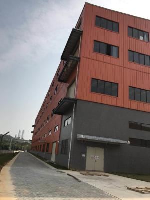 Cina Alta costruzione di stoccaggio della struttura d'acciaio della luce di aumento con il pavimento e gli spazi uffici di mezzanino in vendita