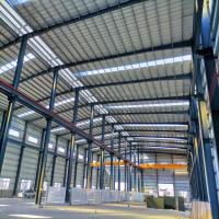 China Customized Large Span Prefabricated Light Steel Structure Building for Warehouse Use 20m Span for sale
