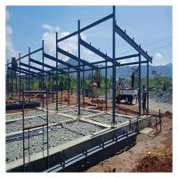 China Q235 Galvanized Steel Structure Frame for Warehouse Workshop 20m Span for sale