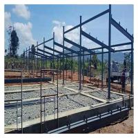 China Q235 Galvanized Steel Structure Frame for Warehouse Workshop 20m Span for sale