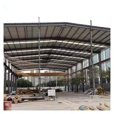 China Estrutura de aço de baixo carbono para armazém industrial pré-fabricado à venda
