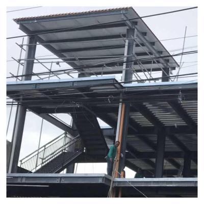 China Philippinisches Büro für modernes Design Doppelgeschossige Stahlkonstruktion Modularhaus zu verkaufen