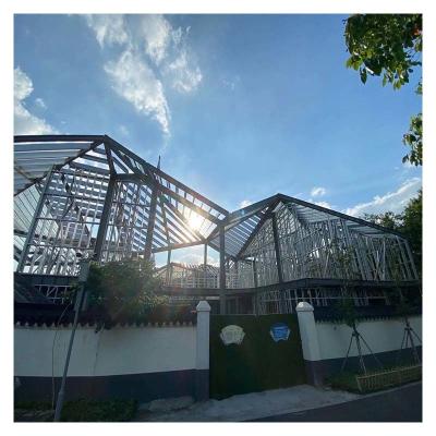 China Green Building Light Steel Keel House Construction Light Steel Villa for sale