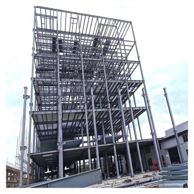 Cina Edificio per uffici a più piani Struttura in acciaio Casa prefabbricata pratica in vendita
