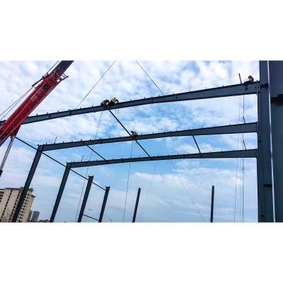 China Galvanized Anti Rust Metal Manufacturing Plant With Steel Structure Building Steel Structure Factory Warehouse for sale