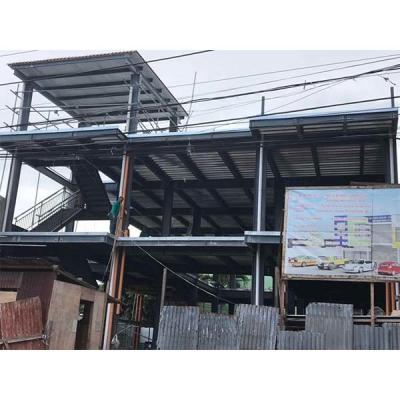 China Edificio de oficinas de estructura de acero de dos pisos resistente a terremotos en venta