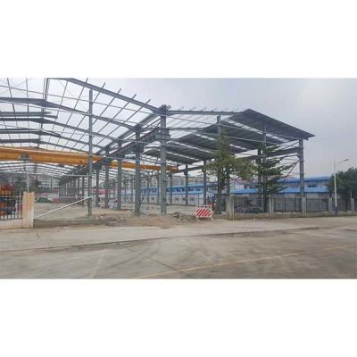 China Talleres de estructuras prefabricadas de acero y talleres apoyados en acero en forma de H en venta