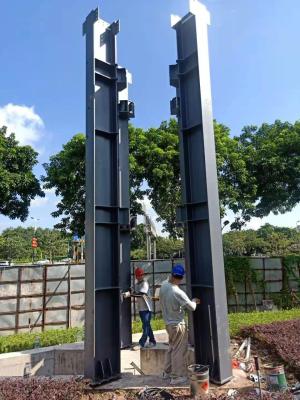 China Hot Dipped Galvanized Overhead Steel Structure Frame For Water Tank Tower for sale