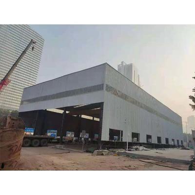 China Construção de armazéns industriais pré-fabricados Estruturas de aço de alta estabilidade estrutural à venda