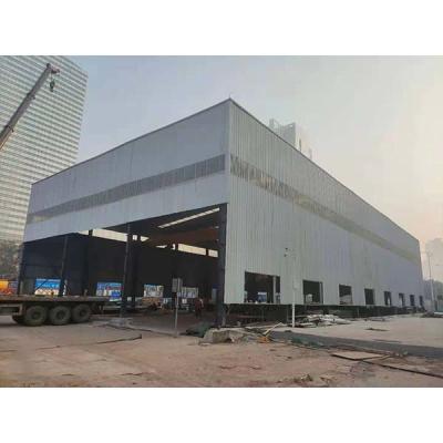 China Construção de armazéns industriais pré-fabricados Estruturas de aço de alta estabilidade estrutural à venda