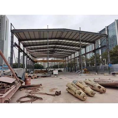 China Construção de armazéns industriais pré-fabricados Estruturas de aço de alta estabilidade estrutural à venda