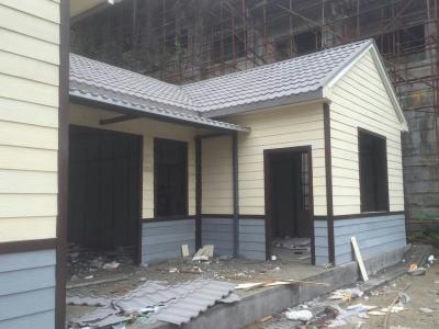 China Vorgefertigtes modulares Haus LEICHTE Stahlkonstruktion Haus mit Asphaltschingel zu verkaufen