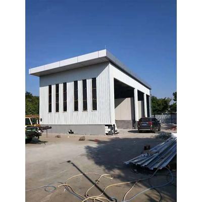 China Lichte staalframe staalstructuur magazijn fabricage gebouw voor lage onderhoudskosten Te koop