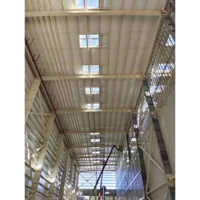 China Superior Metal Buildings Hangar Prefab Structure With Steel Mezzanine Floor for sale