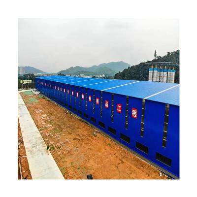 China Estrutura de aço Edifício de armazém industrial com janelas de liga de alumínio à venda