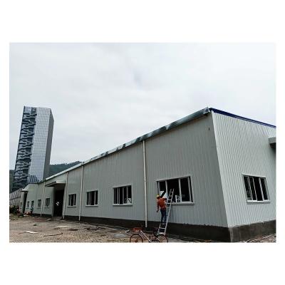 China OEM Prefab Stahlhaus mit hoher Feuerbeständigkeit und H-Rahmen-Konstruktionsmöglichkeiten zu verkaufen