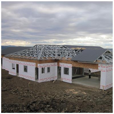 China Prefabricated Villa House with Light Steel Structure and Thermal-Insulation Materials zu verkaufen