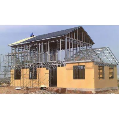 China Modern Luxury Design Light Steel Frame Villa China Manufacturers Supply Prefabricated House for sale