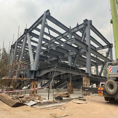 중국 철강 구조물 전시실 판매용