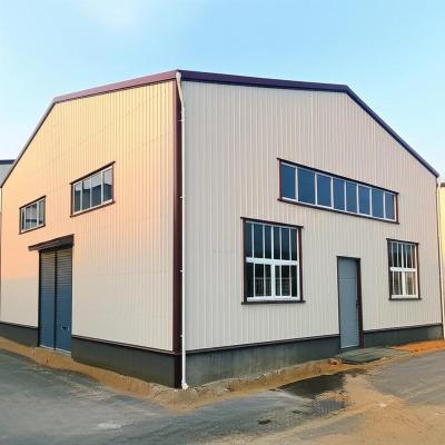 China Customized Light Steel Structure Building with 50+ Year Life Span High Cost-Effectiveness and EPS Glass Wool Rock Wool PU Insulation for sale