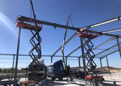 China Grande armazém da construção de aço da luz do projeto para sísmico do canteiro de obras anti à venda