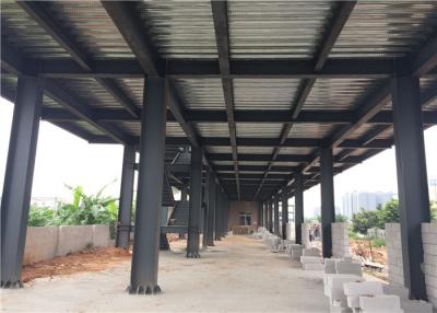 Cina Magazzino leggero prefabbricato della struttura d'acciaio del muro di mattoni per configurazione facile dell'ufficio in vendita