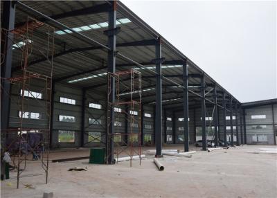 China Pre Fabricated All Steel Structure Warehouse With Aluminum Sliding Window for sale