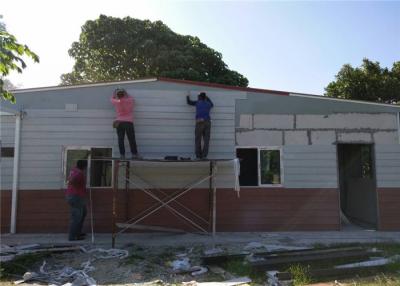 China Pre Engineered  Steel Structure Homes Light Steel Villa Environmental Friendly for sale