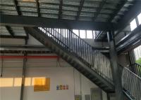 China High Loading Capacity Steel Structure Mezzanine Floor Platform H400x250x6x10 Column Q345B for sale