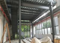 China High Loading Capacity Steel Structure Mezzanine Floor Platform H400x250x6x10 Column Q345B for sale