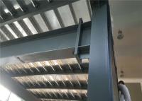 China High Loading Capacity Steel Structure Mezzanine Floor Platform H400x250x6x10 Column Q345B for sale