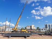 China Two Storey Prefab Steel Structure Warehouse 5000 sqm for Construction for sale
