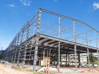 China Two Storey Prefab Steel Structure Warehouse 5000 sqm for Construction for sale