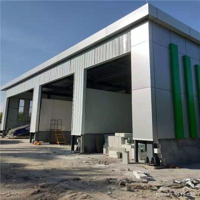 China Armazém da construção de aço do telhado liso para a construção de serviço à terra à venda