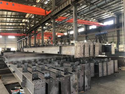 China Planta grande de Warehouse de la estructura de acero de la luz de la sección de dos palmos H para Filipinas en venta