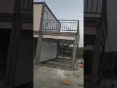Prefab Steel Storage Sandwich Panel Container Homes With Toliet