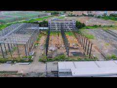 Galvanized Large Span Steel Structure Warehouse For Storage