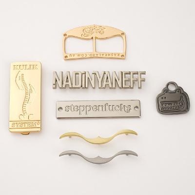 Китай Eco-friendly Custom Hanging Letters Tag User-Friendly Brushed Gunmetal Engraving продается