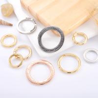 Quality Handbag Accessories High Grade Metal O Rings with Custom Logo 8 15mm Nickel O for sale
