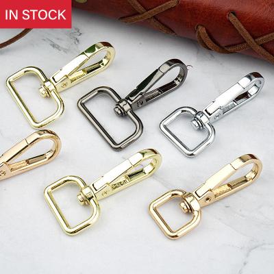 Cina Advantage 13 16 19 25mm Gold Nickel Lanyard Metal Swivel Snap Hook For Handbag Hardware in vendita