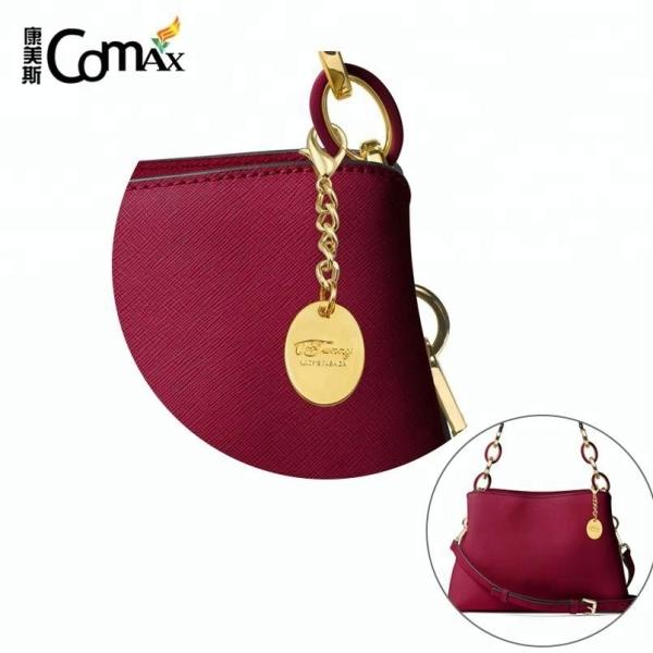 Quality Customized Gold Metal Hang Tag for Handbags ROHS Certified Engraved Oval Shape for sale